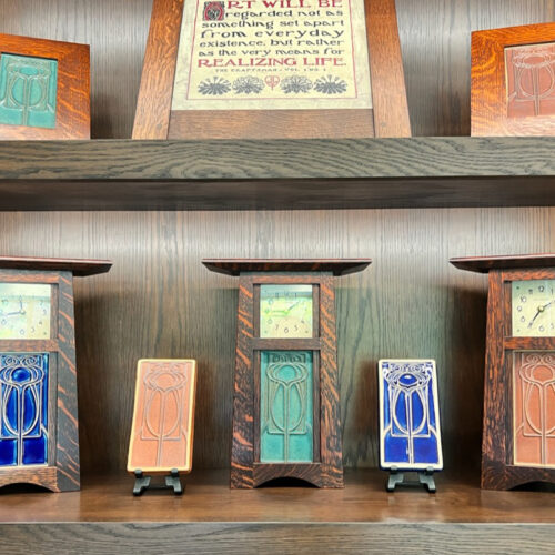 Craftsman Clock – Cinnamon – Stickley Museum