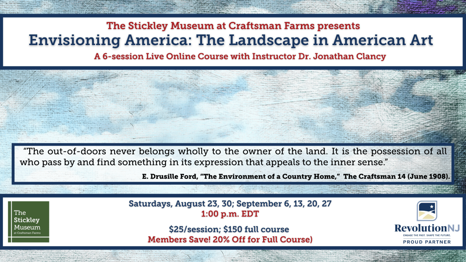 Envisioning America: The Landscape in American Art – Stickley Museum
