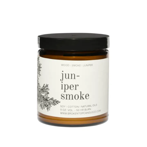 Juniper Smoke Natural Soy Candle – 9 oz – Stickley Museum