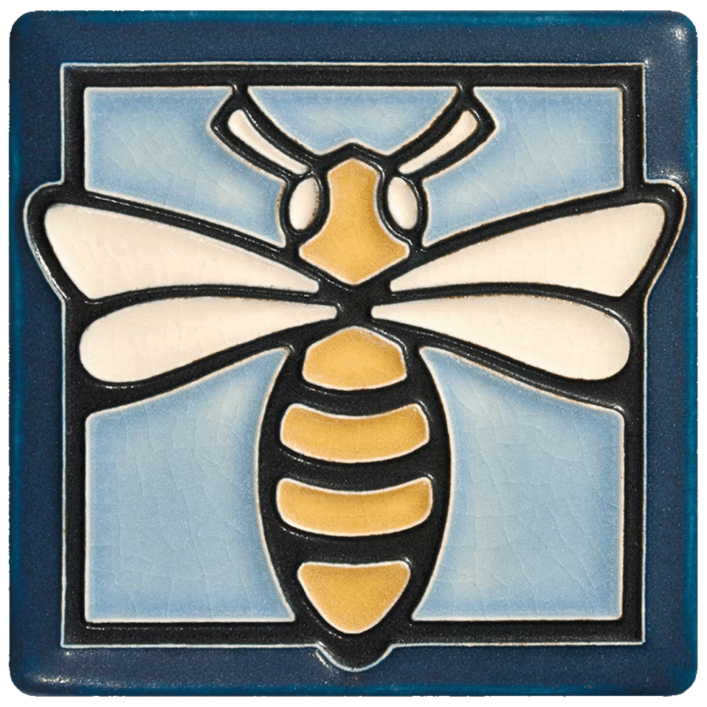 Bee Tile (4×4″) – Stickley Museum
