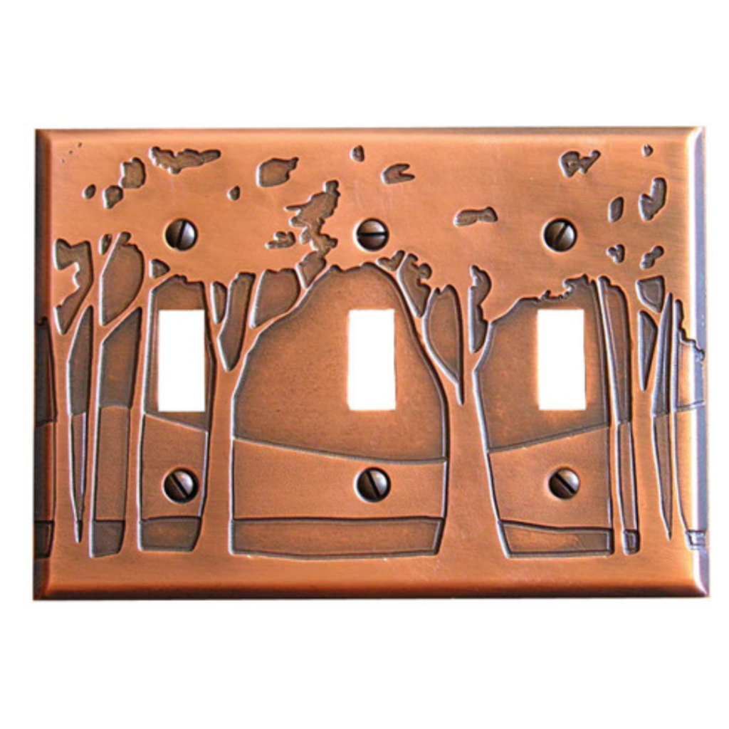 Copper Switch Plate – Landscape – Stickley Museum