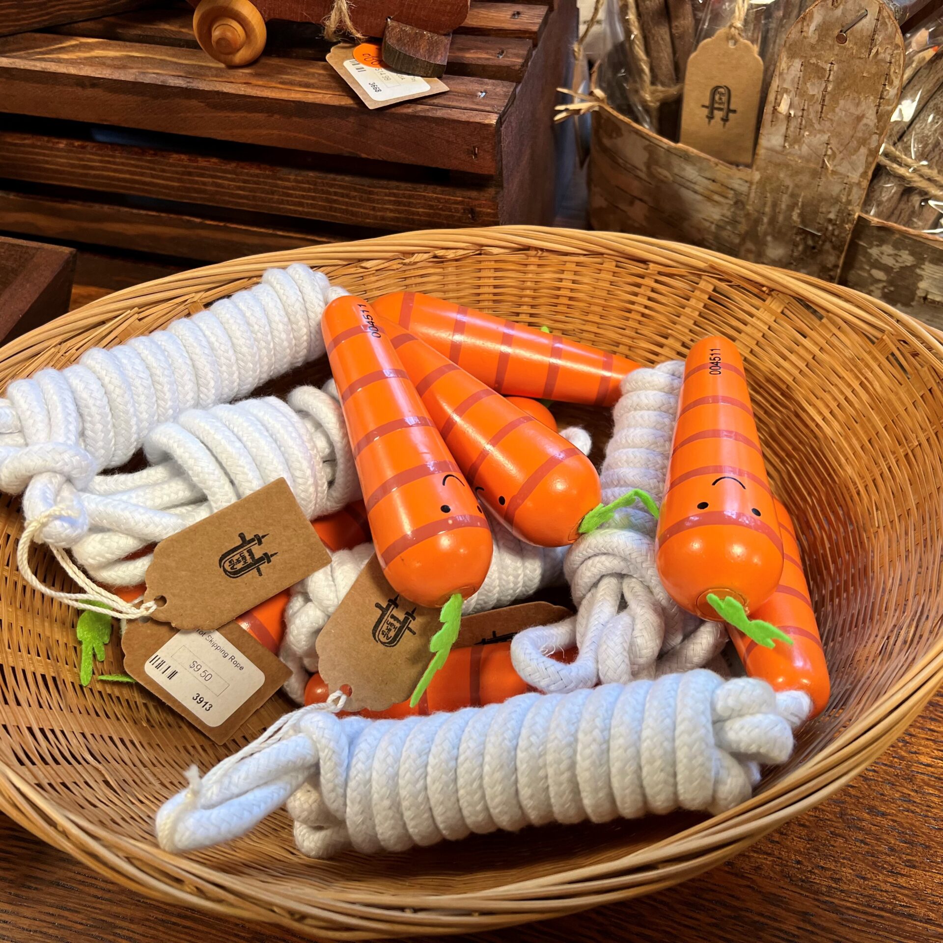 Skipping Rope – Carrot – Stickley Museum