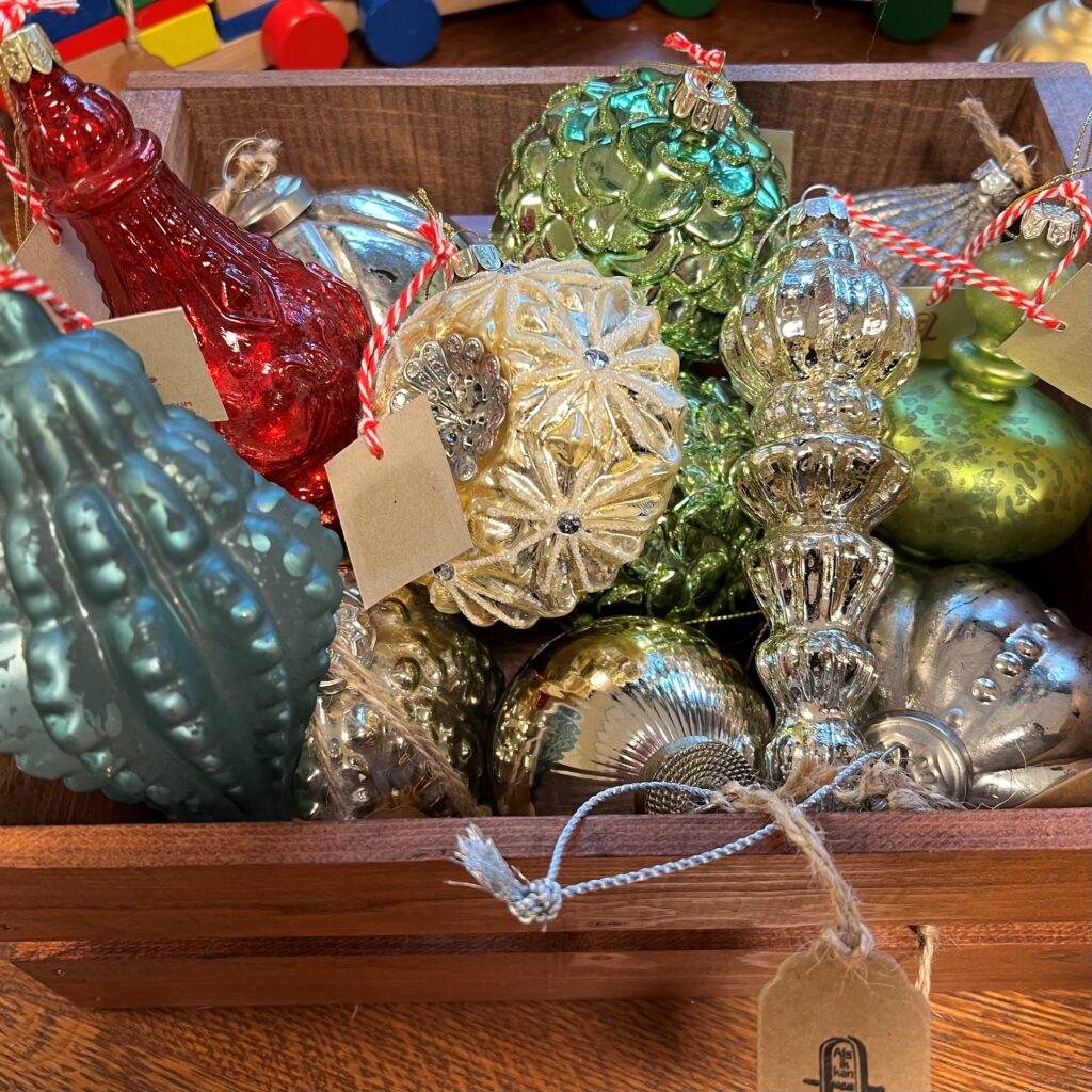 Vintage Style Glass Ornaments (assorted) – Stickley Museum