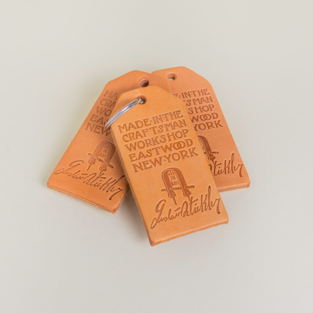 Leather Key Tag – Stickley Shopmark – Stickley Museum
