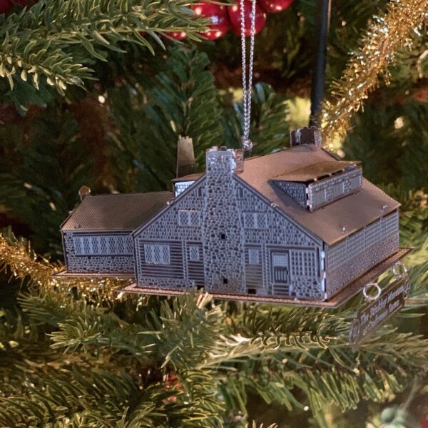 Log House Museum Ornament – Stickley Museum