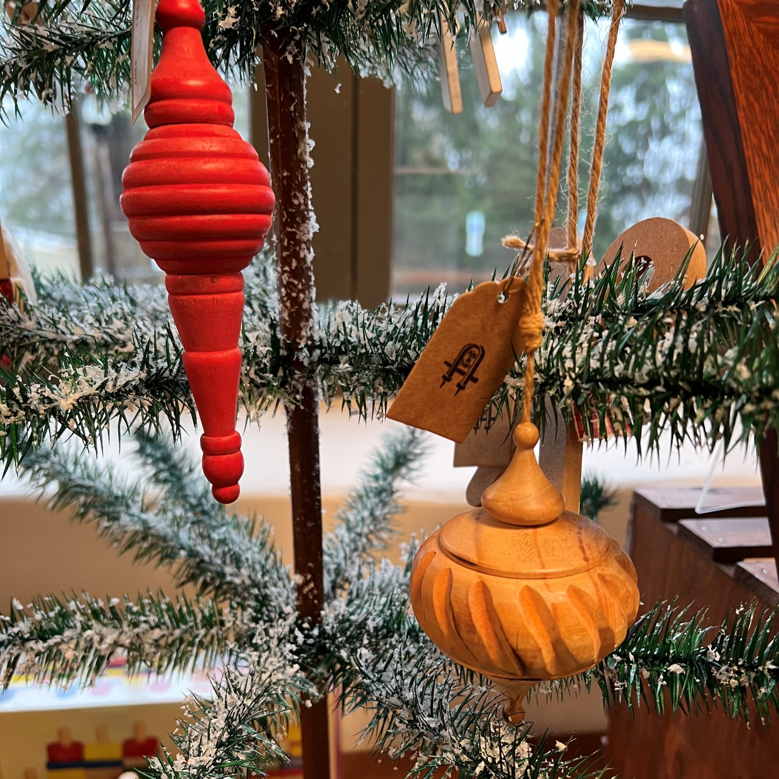 Turned Wooden Ornaments (assorted) – Stickley Museum